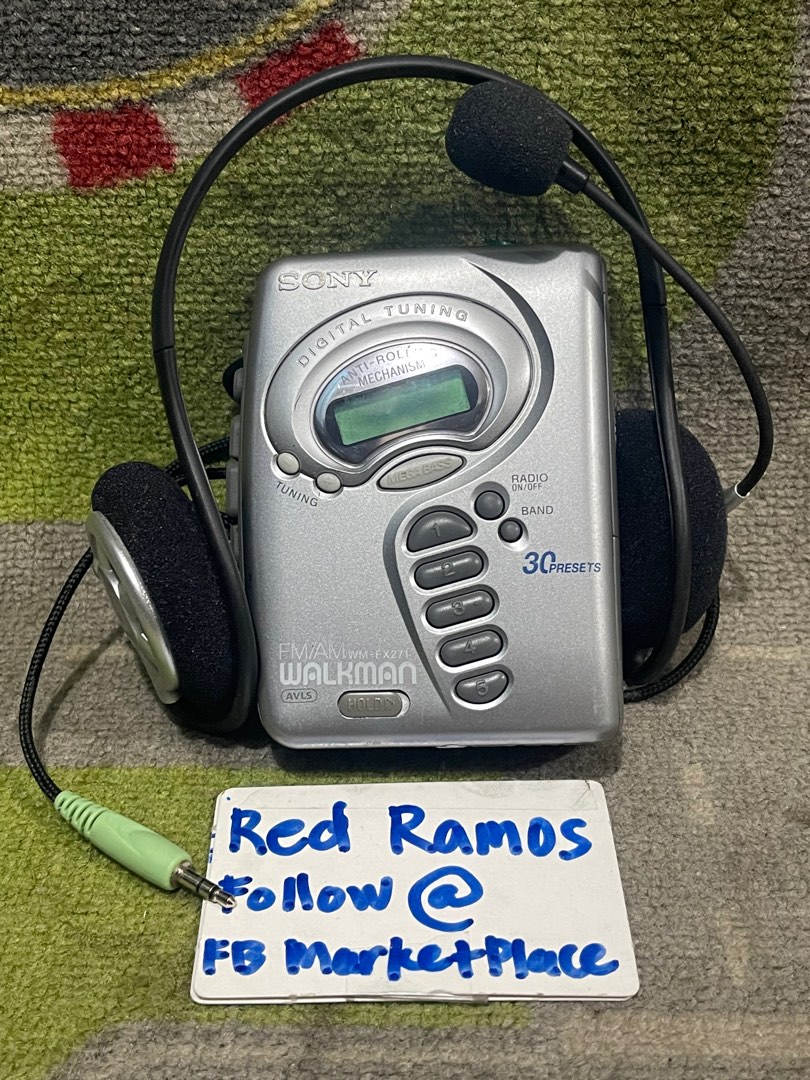 Sony walkman megabass cassette radio complete am fm, Audio, Portable ...