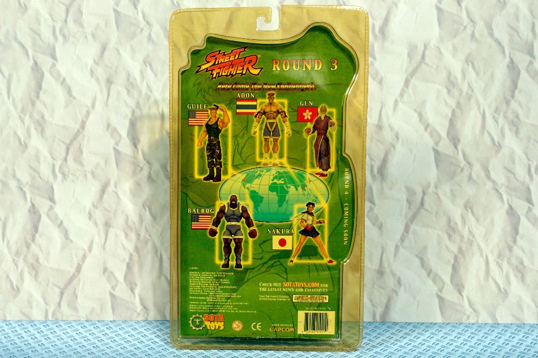SOTA Street Fighter Gen Round 3 Blue Variant Figure, Hobbies & Toys ...