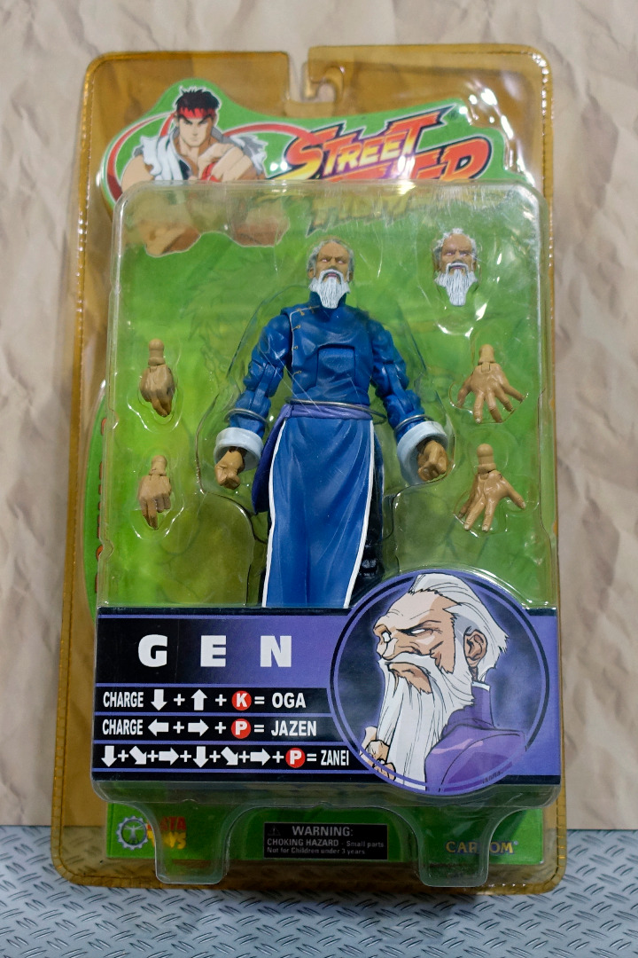 SOTA Street Fighter Gen Round 3 Blue Variant Figure, Hobbies & Toys ...