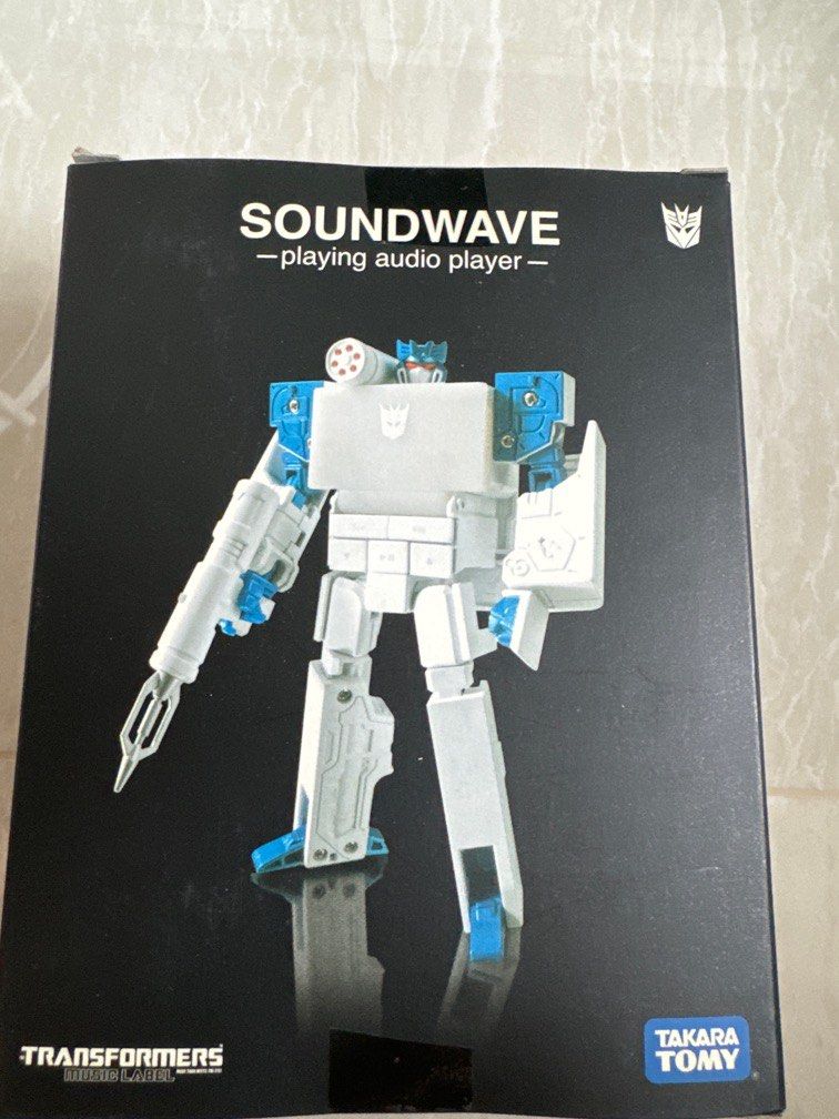 Soundwave (Black Blaster ver) - Music Label series, Hobbies & Toys ...