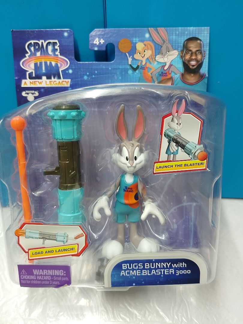 Space Jam A New Legacy: Bugs Bunny With Acme Blaster 3000, Hobbies ...