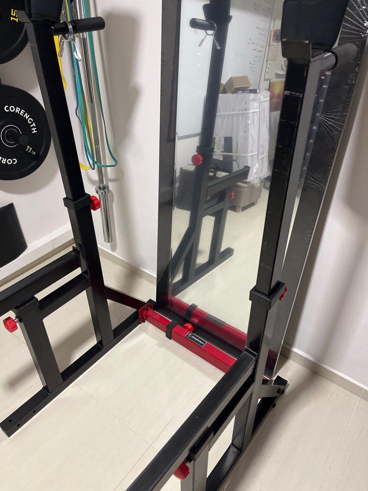 Squat Rack (with spotter), Sports Equipment, Exercise & Fitness ...