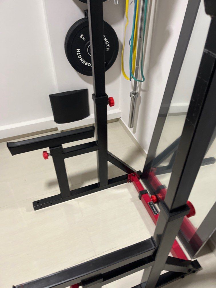Squat Rack (with spotter), Sports Equipment, Exercise & Fitness ...
