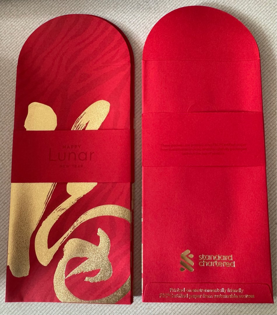 Standard Chart Ang Pow (2pkts), Hobbies & Toys, Stationery & Craft ...