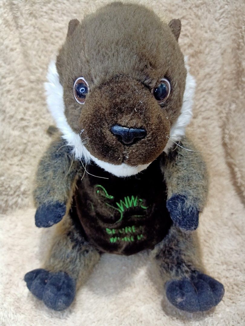 SUPER LARGE REALISTIC OTTER / SEA OTTER PLUSH TOY, Hobbies & Toys, Toys ...