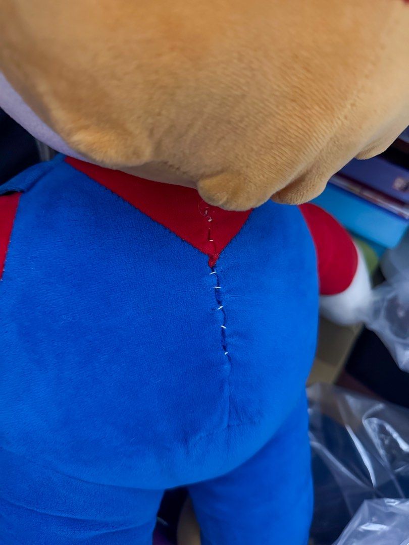 Super Mario Brothers - Jumbo 22-inch Mario Plush / Stuffed Toy, Hobbies ...