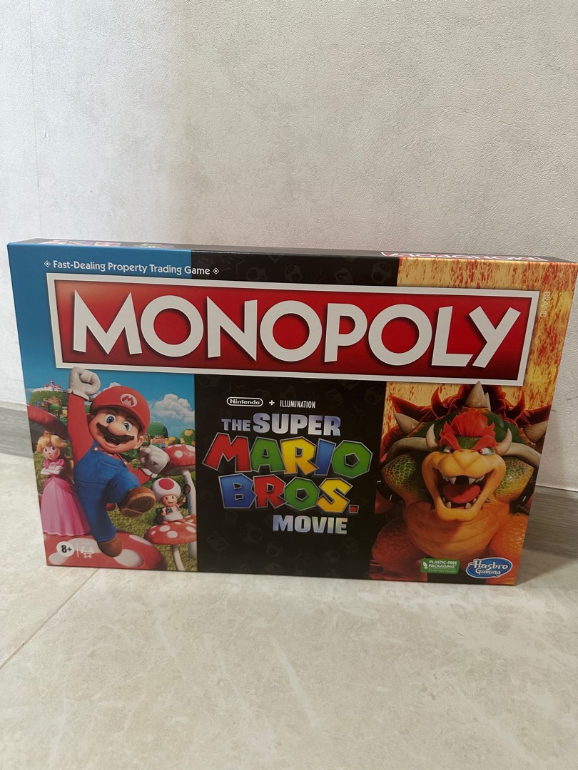 Super Mario Movie Monopoly, Hobbies & Toys, Toys & Games on Carousell