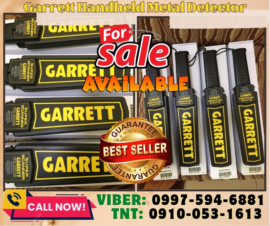 SUPER SCANNER GARRETT HANDHELD METAL DETECTOR, Commercial & Industrial ...