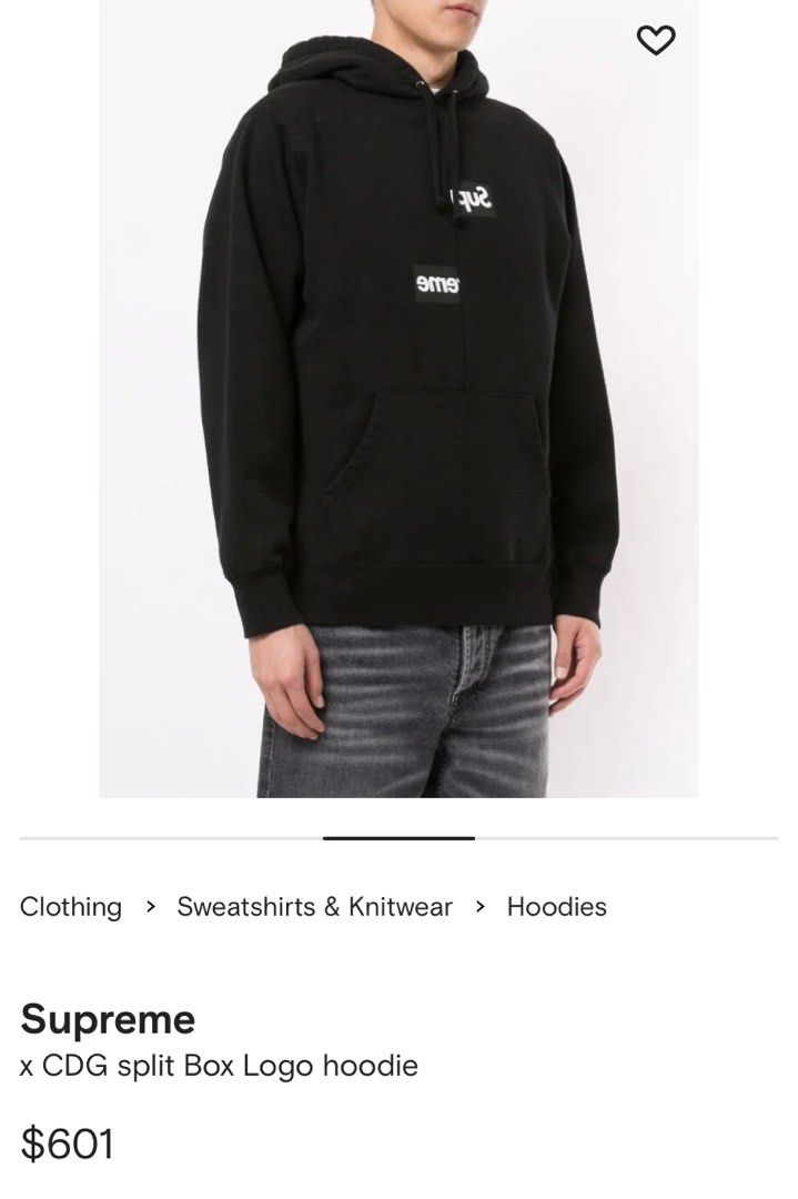 Supreme x CDG, Men's Fashion, Coats, Jackets and Outerwear on Carousell
