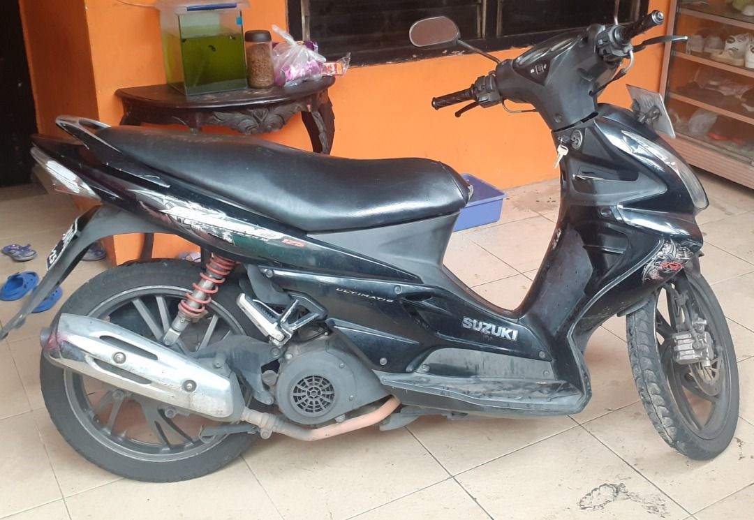 Suzuki Skywave 125 Night Rider Surat Komplit Mesin Normal Elektrik ...