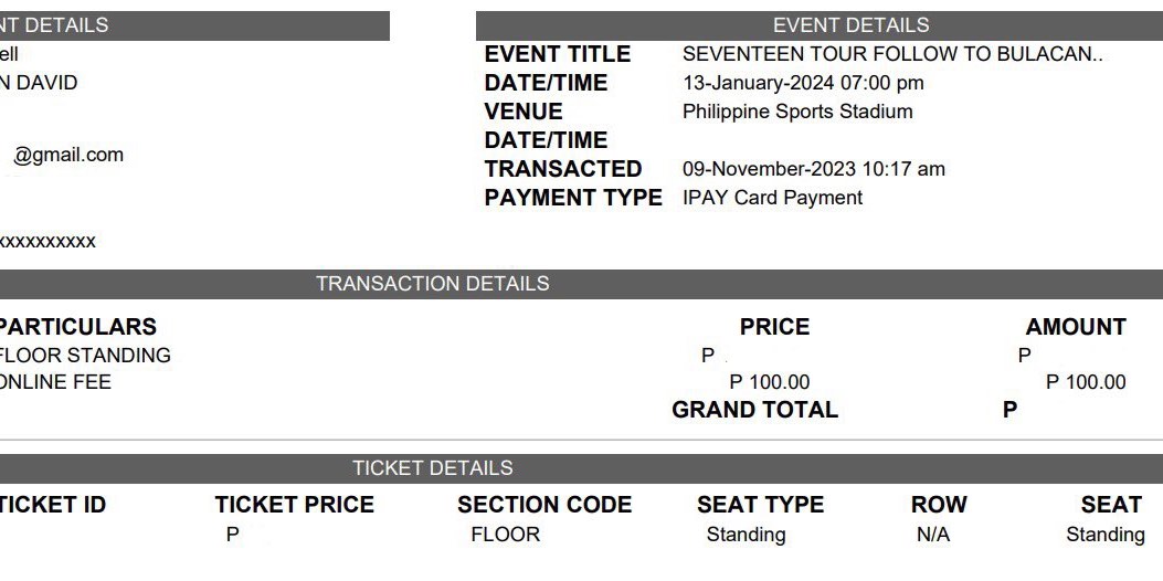 SVT FOLLOW TO BULACAN DAY 1 TICKET, Tickets & Vouchers, Event Tickets on Carousell