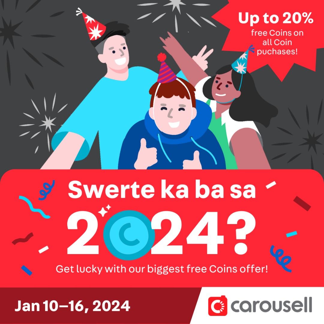 Swerte ka ba sa 2024? 🐉 Get up to 20% in free Coins!, Announcements on ... Swerte ka ba sa 2024? 🐉 Get up to 20% in free Coins!, Announcements on ...