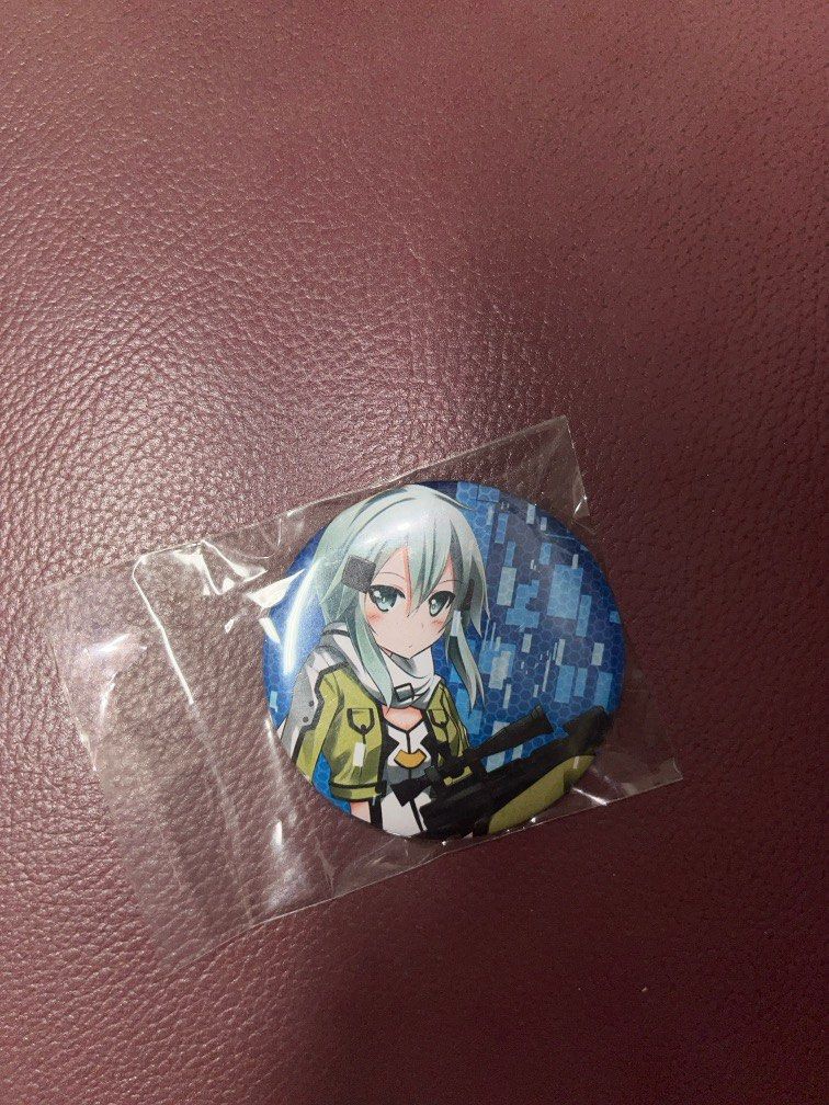 Sword Art Online Sinon Badge, Hobbies & Toys, Memorabilia ...