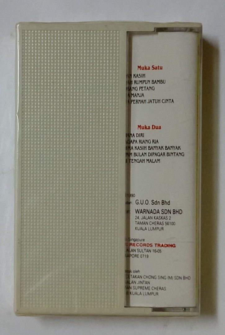 Tan Sri P.Ramlee ~Instrumental Lagu-Lagu Ciptaan~ Kaset Baru Melayu ...