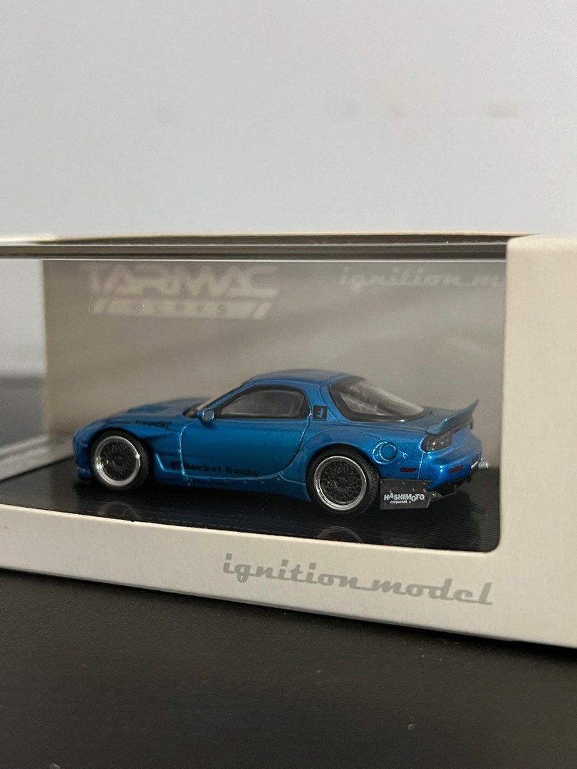 Tarmac Works x Ignition Model Pandem Rocket Bunny Mazda RX-7 FD3S. Not INNO64, TOMICA ., Hobbies ...