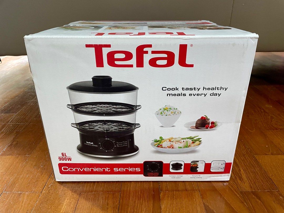 Tefal Food Steamer 2 Tiers, TV & Home Appliances, Kitchen Appliances ...