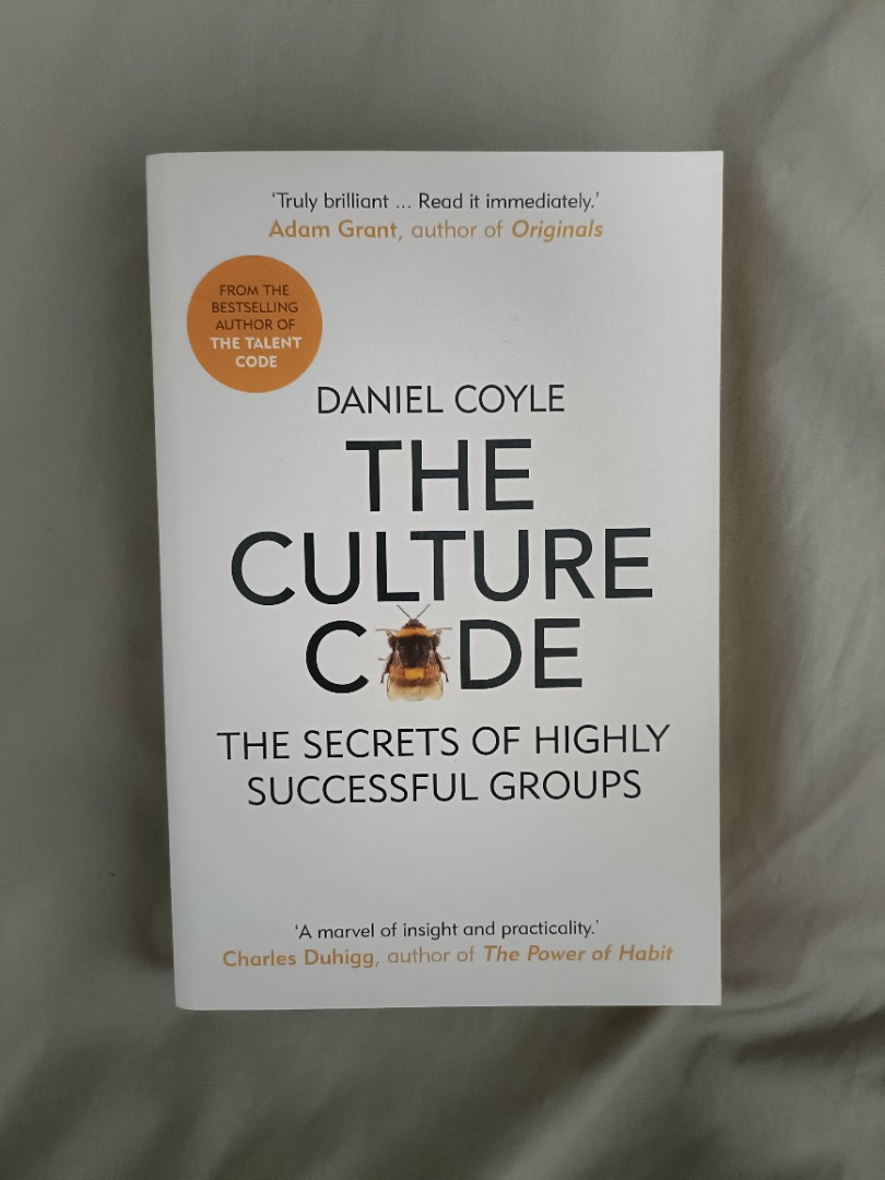 The Culture Code by Daniel Coyle softcover book, Hobbies & Toys, Books & Magazines, Fiction ...