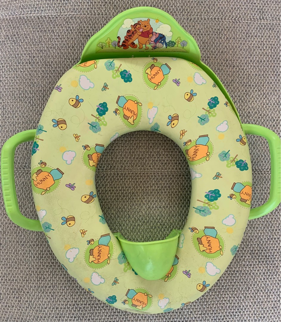 The First Years Disney Winnie The Pooh Soft Toilet Trainer Seat with ...