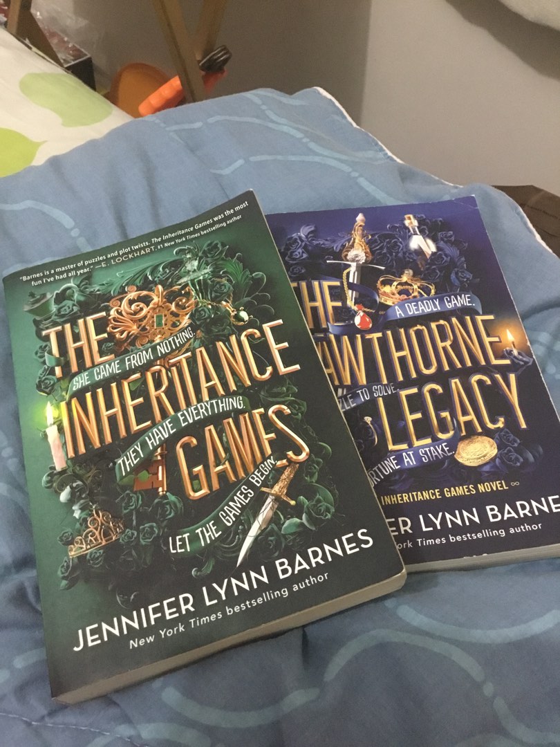 The inheritance games + the hawthorne legacy BOOK SET, Hobbies & Toys ...