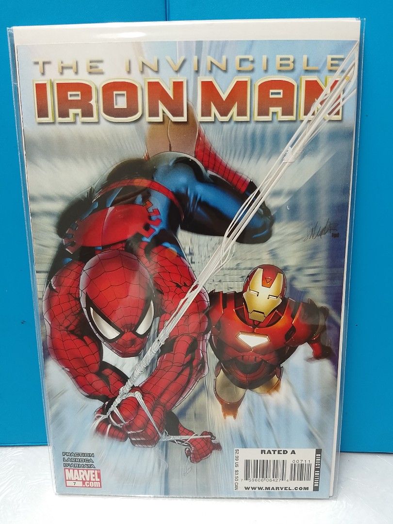 The Invincible Iron Man #7 (Single Issue), Hobbies & Toys, Books ...