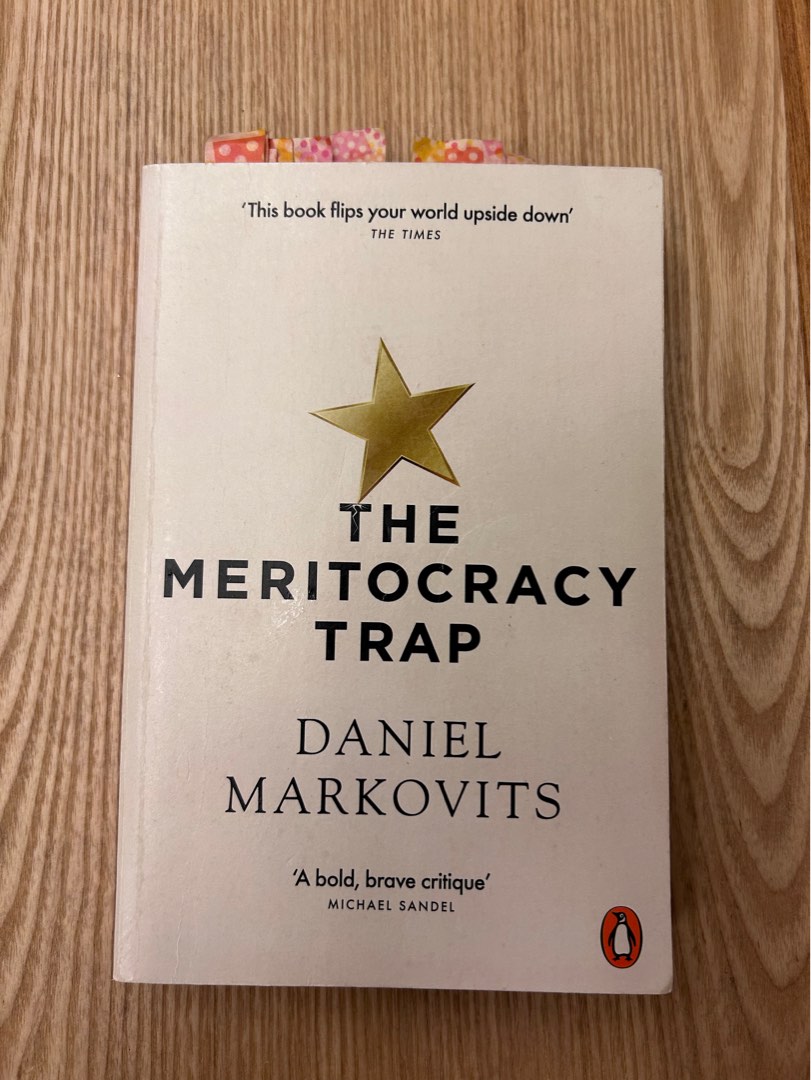 The Meritocracy Trap by Daniel Markovits, Hobbies & Toys, Books ...