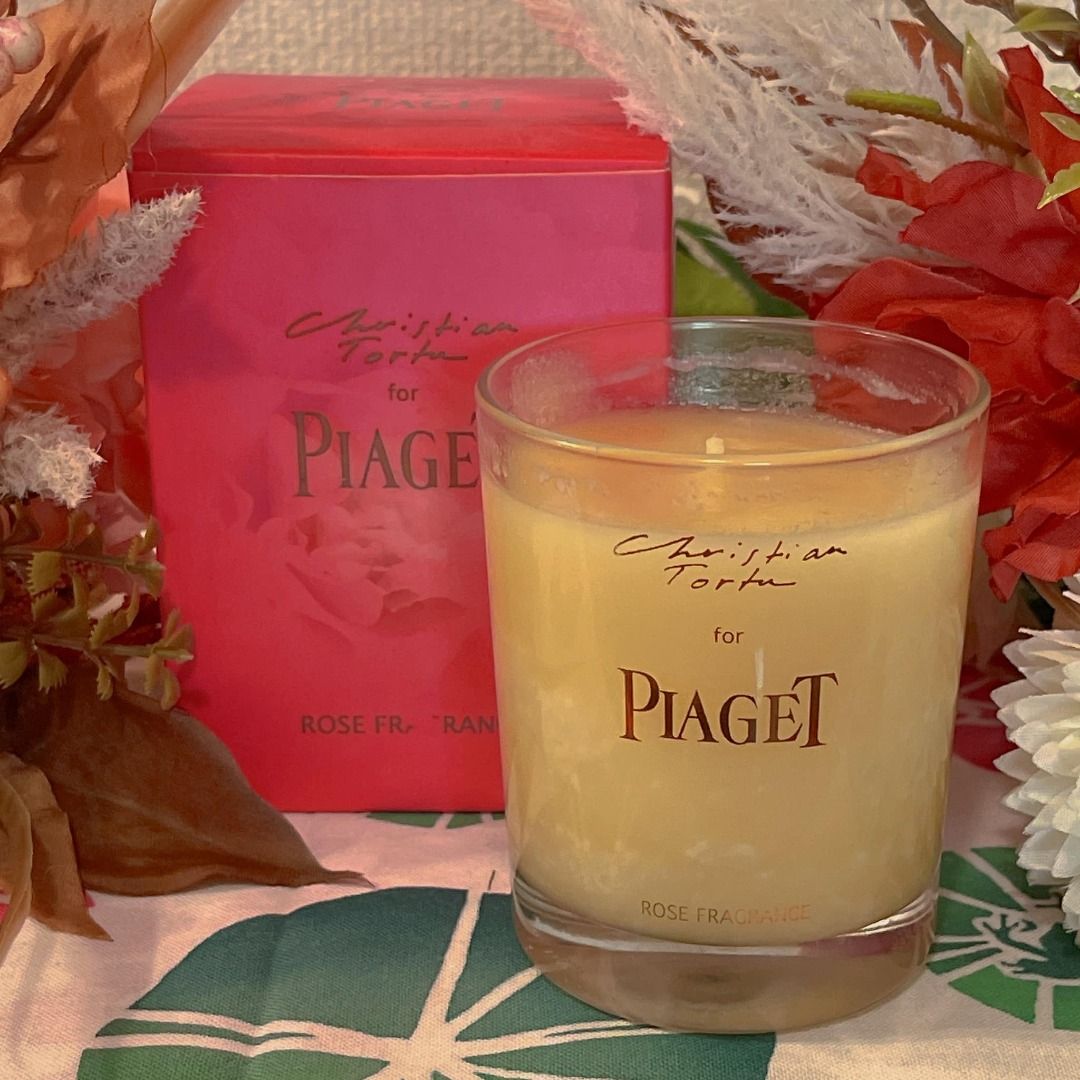 The Perfect Gift CHRISTIAN TORTU For PIAGET Rose Fragrance Candle ...