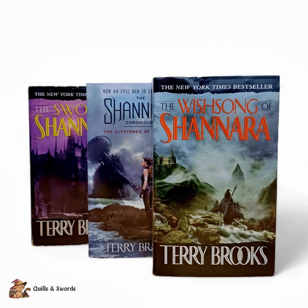 The Sword of Shannara Trilogy by Terry Brooks, Hobbies & Toys, Books ...