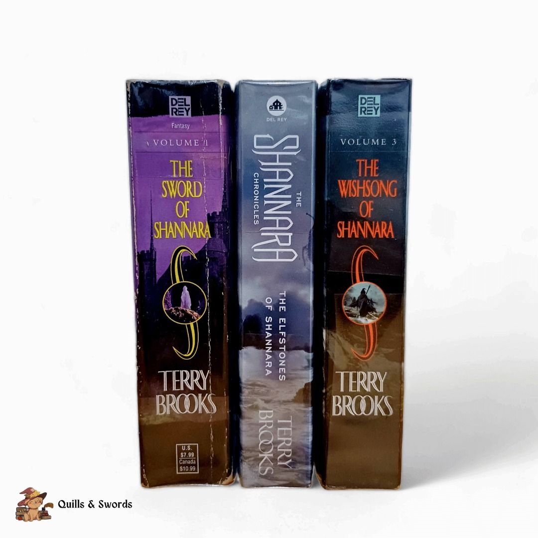 The Sword of Shannara Trilogy by Terry Brooks, Hobbies & Toys, Books ...