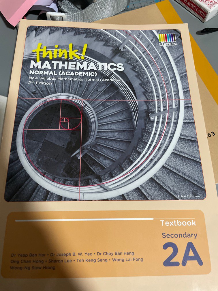 Think! Mathematics textbook (NA), Hobbies & Toys, Books & Magazines ...