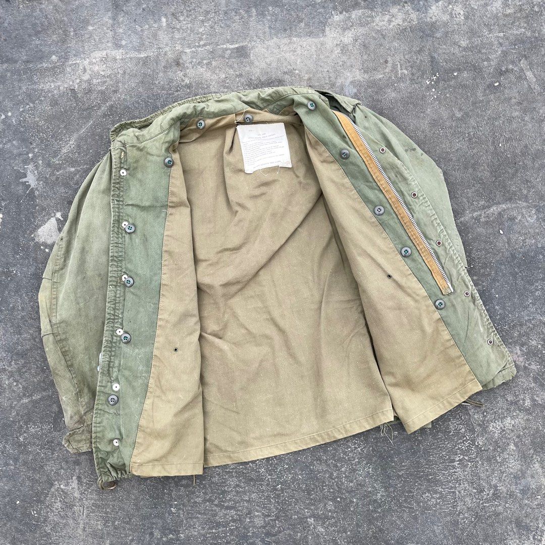 This Beautifully Beaten Up 1960s M65 Field Jacket, Men's Fashion, Coats ...