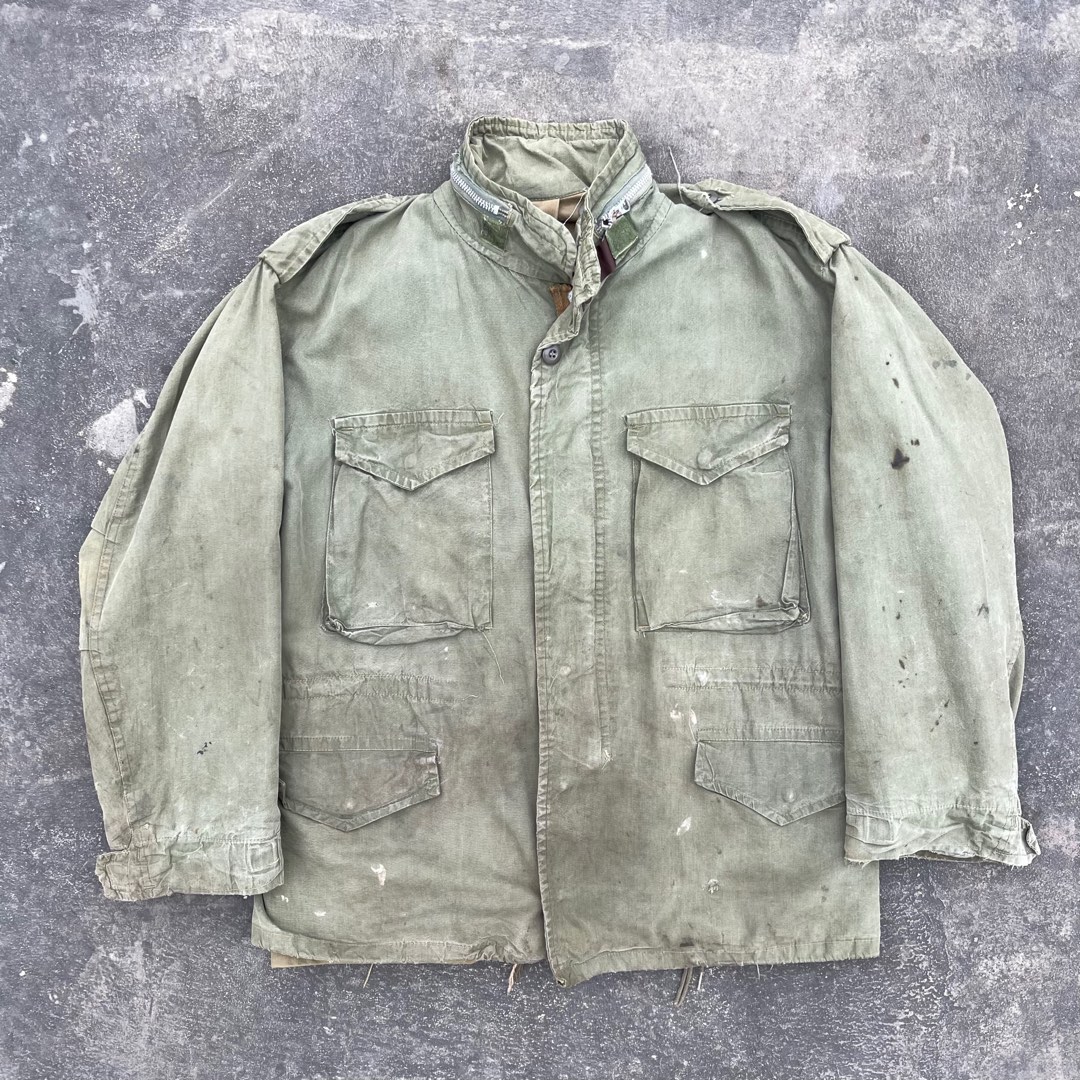 This Beautifully Beaten Up 1960s M65 Field Jacket, Men's Fashion, Coats ...