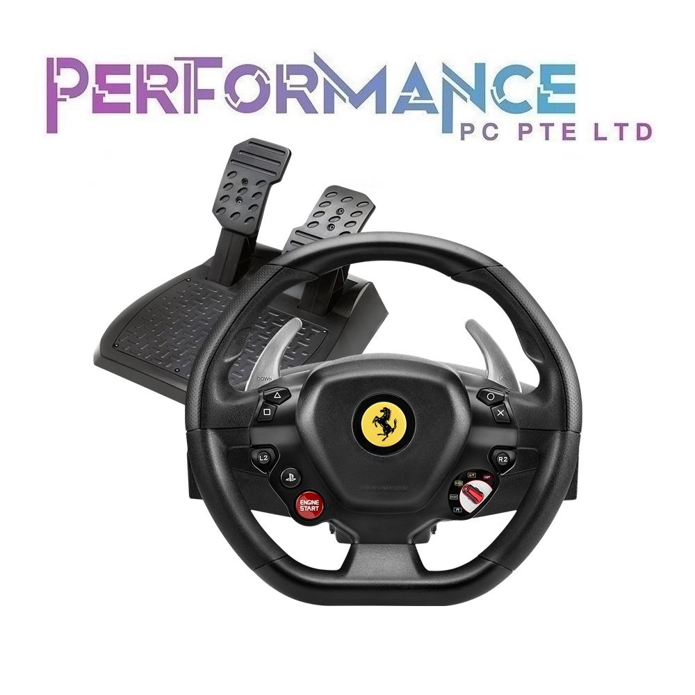 THRUSTMASTER T80 FERRARI 488 GTB EDITION Racing Wheel (1 Year Warranty ...
