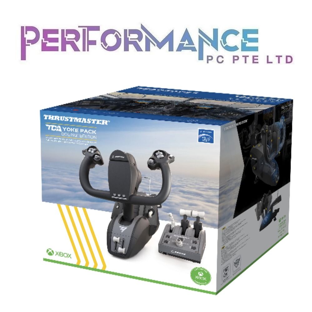 THRUSTMASTER TCA YOKE PACK BOEING EDITION FLIGHT CONTROL (For PC / XBOX ...