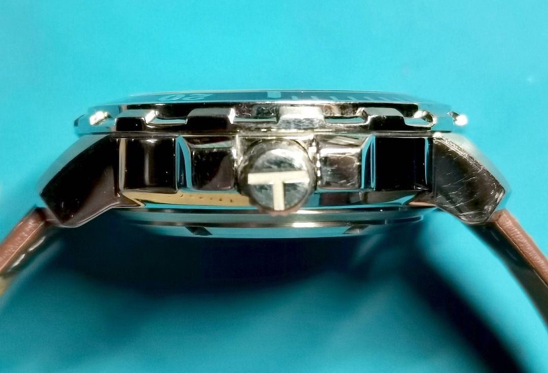 Scarce vintage Timex Dress/Sport Automatic Open Heart Retrograde ...