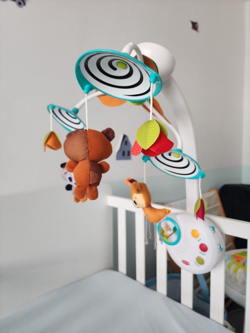 Tiny Love Into the Forest™ Classic Cot Mobile, Babies & Kids, Baby ...