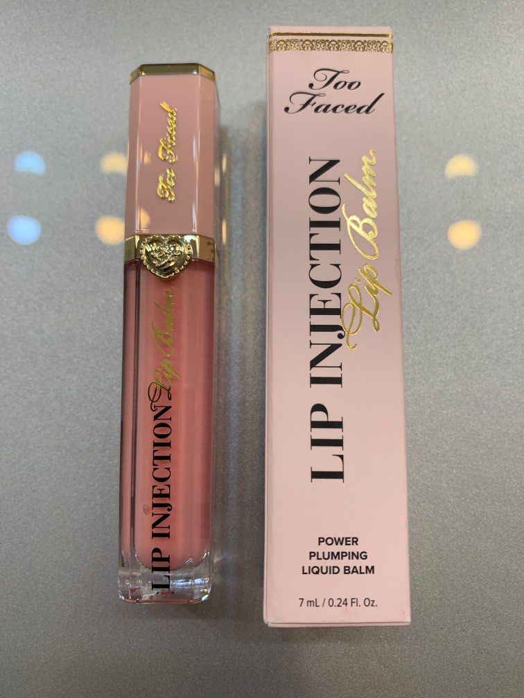 Too Faced Lip Injection Lip Balm Power Plumping Liquid Balm, Beauty ...
