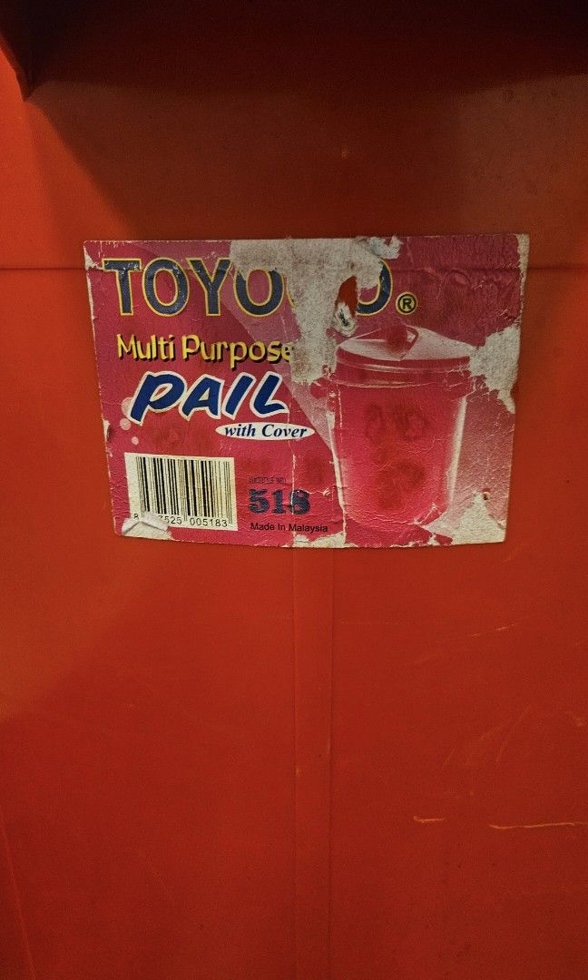 TOYOGO Multi Purpose Pail with Cover 95L code 518, Everything Else on ...