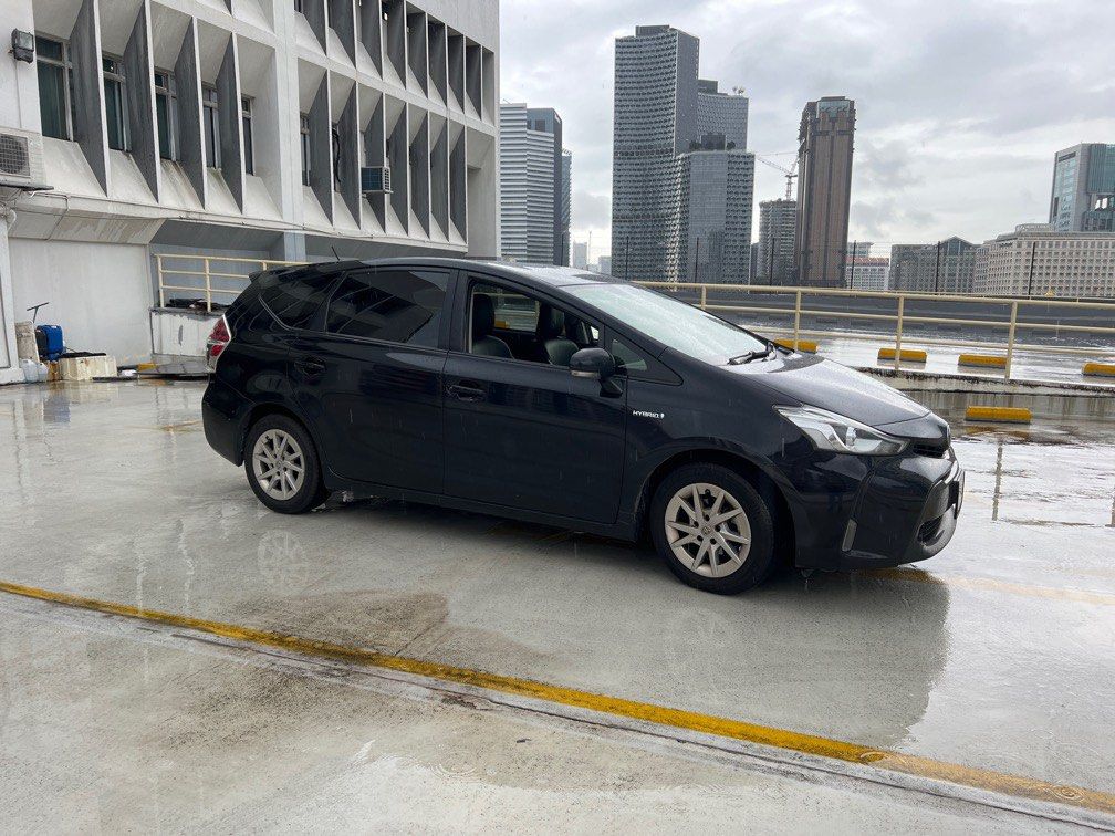 Toyota Prius alpha hybrid MPV, Cars, Car Rental on Carousell