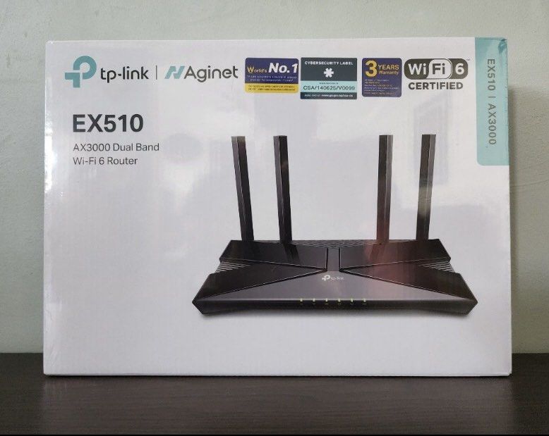 TP-Link EX510 WiFi 6 Router AX3000, Computers & Tech, Parts ...