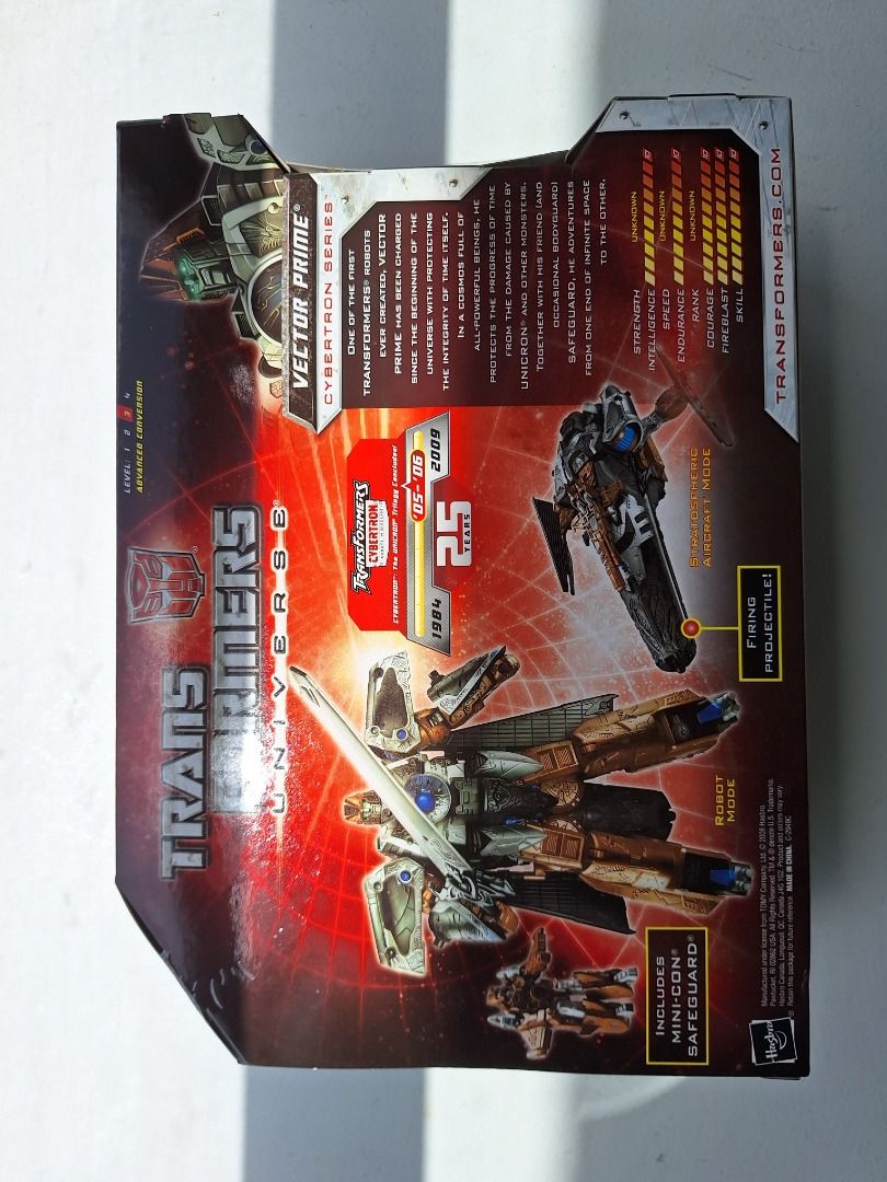 Transformers Universe 'Autobot Vector Prime' set, Hobbies & Toys, Toys ...
