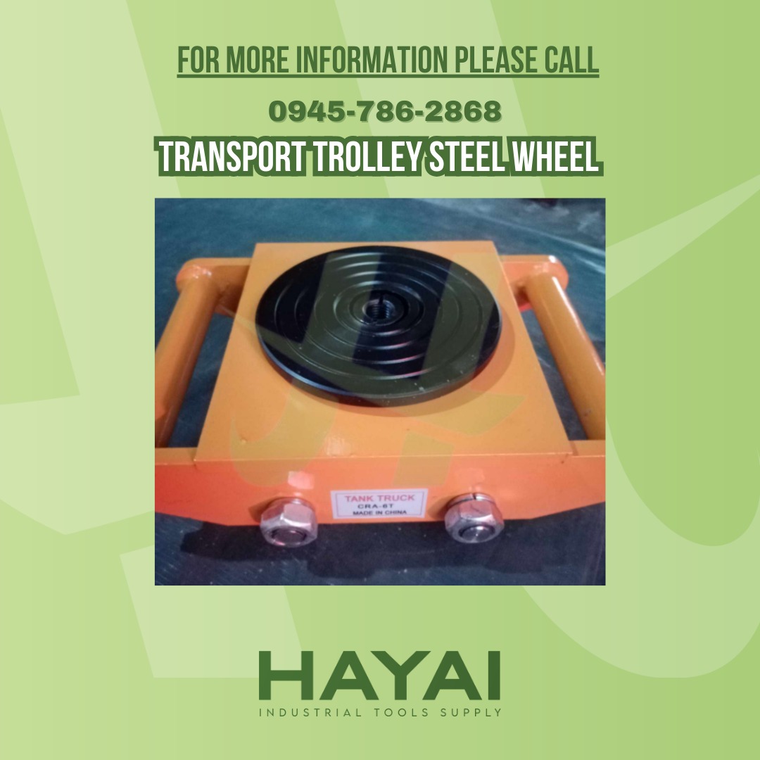Transport Trolley Steel Wheel, Commercial & Industrial, Industrial ...
