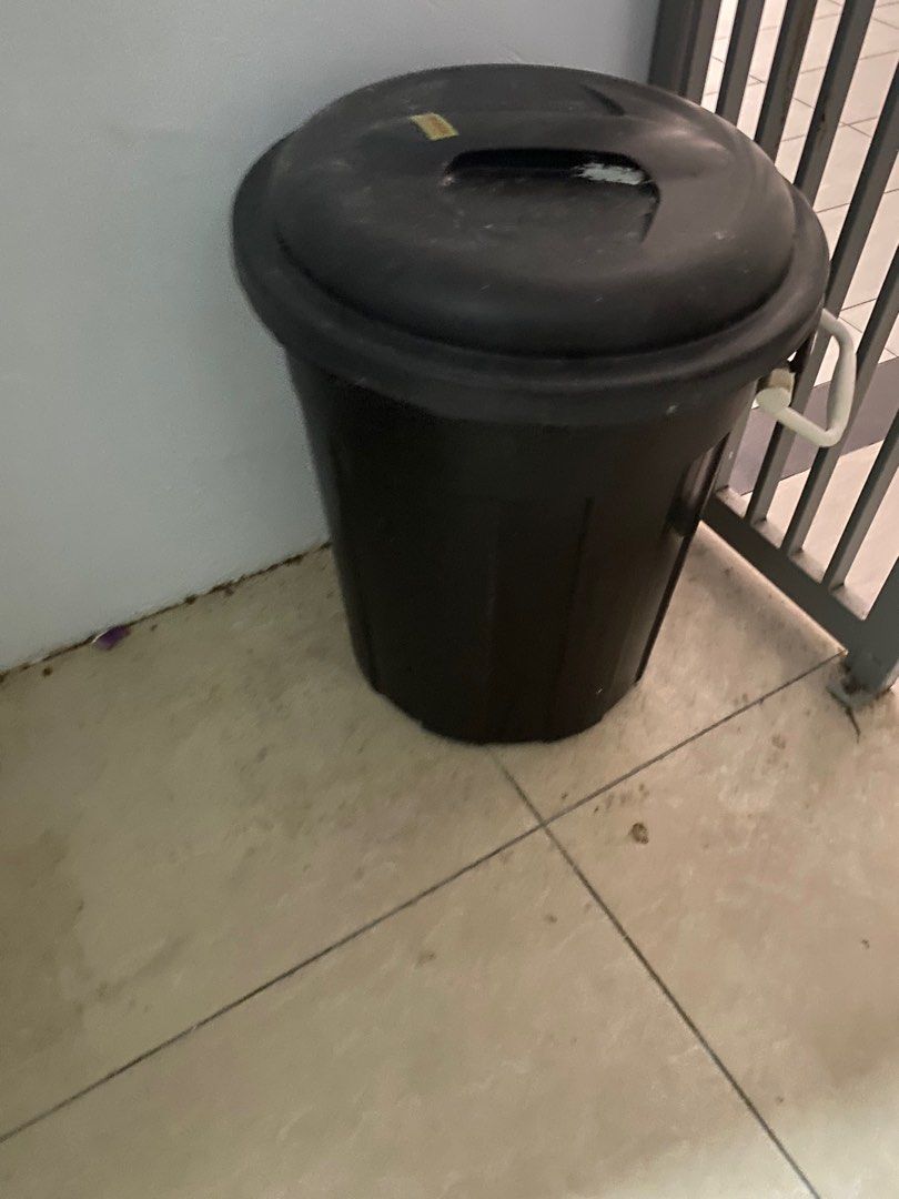 Trash Bin 50 Liter, Furniture & Home Living, Cleaning & Homecare ...