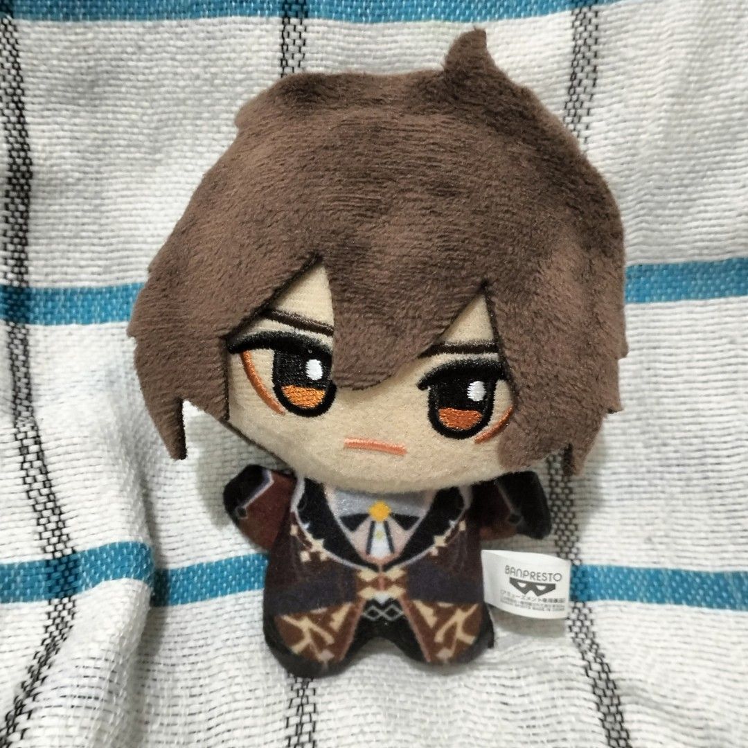 [UNOFFICIAL] Genshin impact Zhongli Chibigurumi Plush, Hobbies & Toys, Toys & Games on Carousell