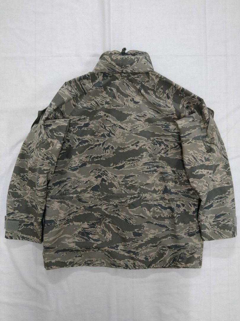 US Air Force Digital Tiger Stripe Camo, APECS Parka, Gore-Tex Raincoat ...