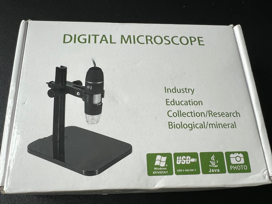 USB Digital Microscope (With Stage & Holder), Computers & Tech, Parts ...