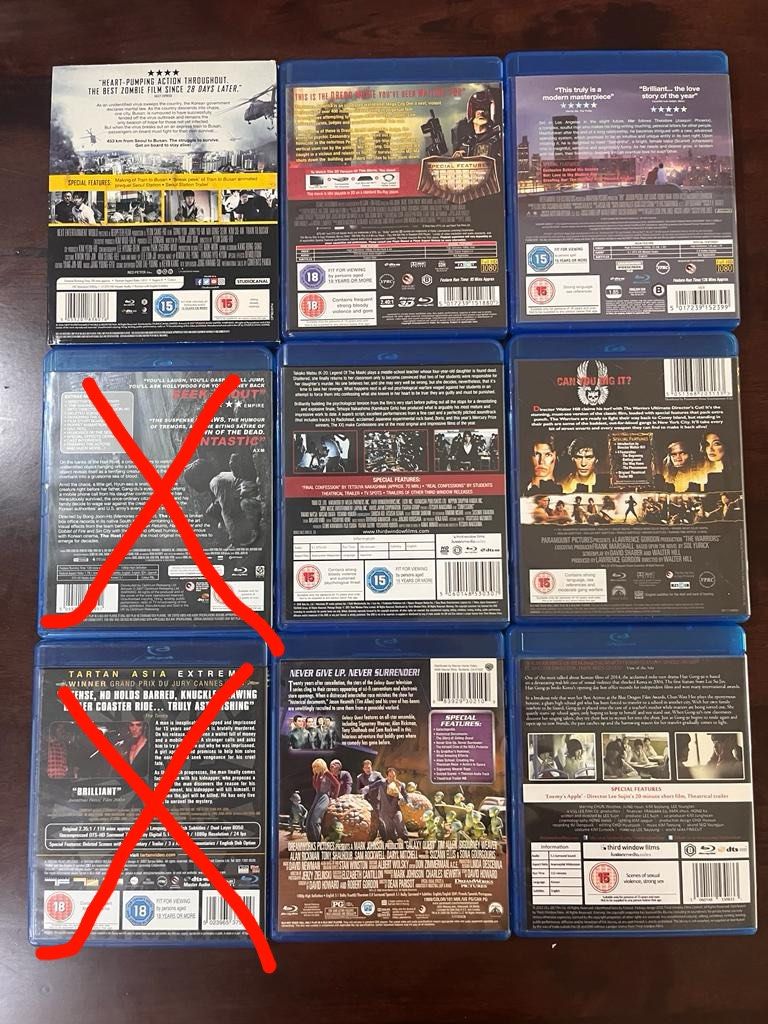 Used Blue Ray DVDs, Hobbies & Toys, Music & Media, CDs & DVDs on Carousell