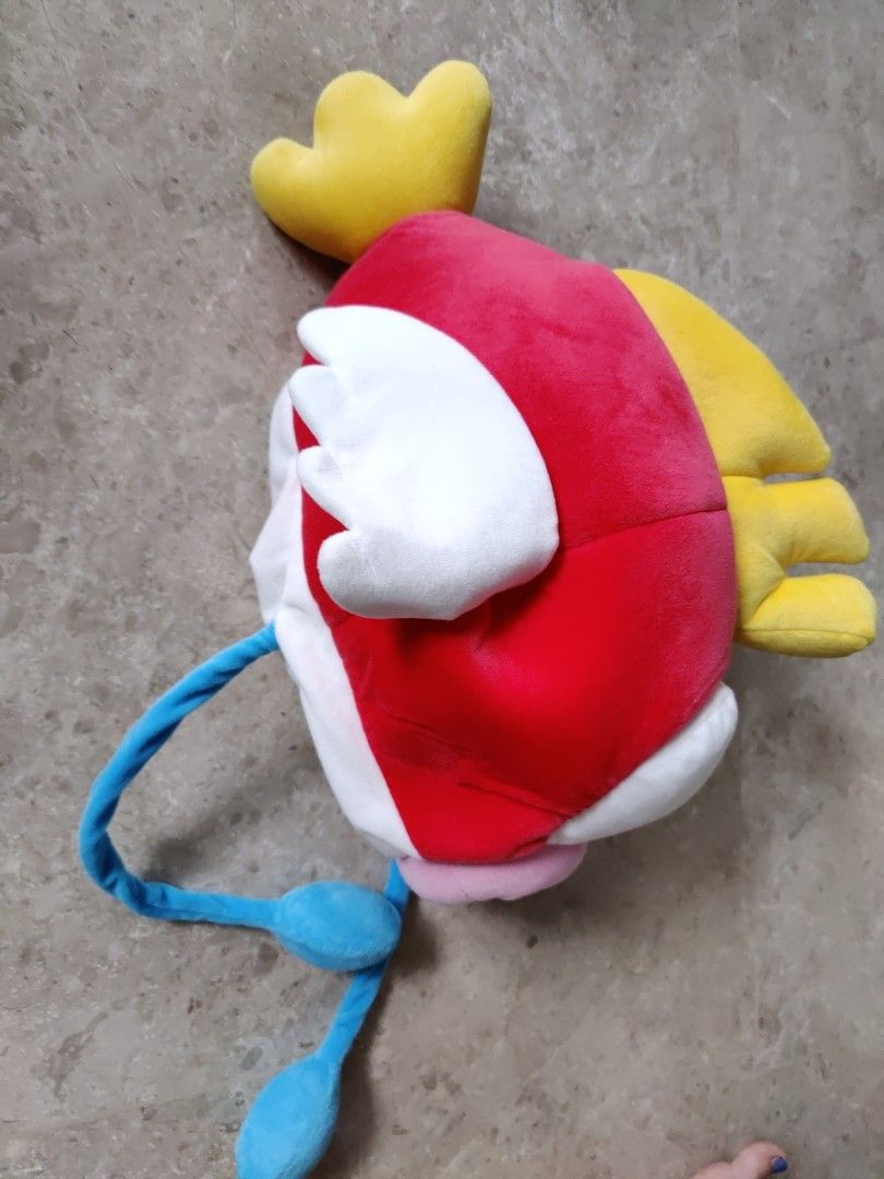 USJ fish cheep cheep plush hat with moving flap wings ears, mario land ...