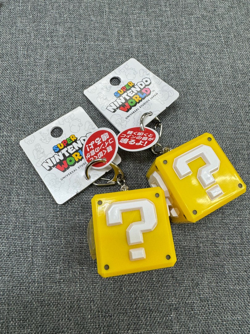 USJ Super Mario Keychain, Hobbies & Toys, Memorabilia & Collectibles, Vintage Collectibles on ...