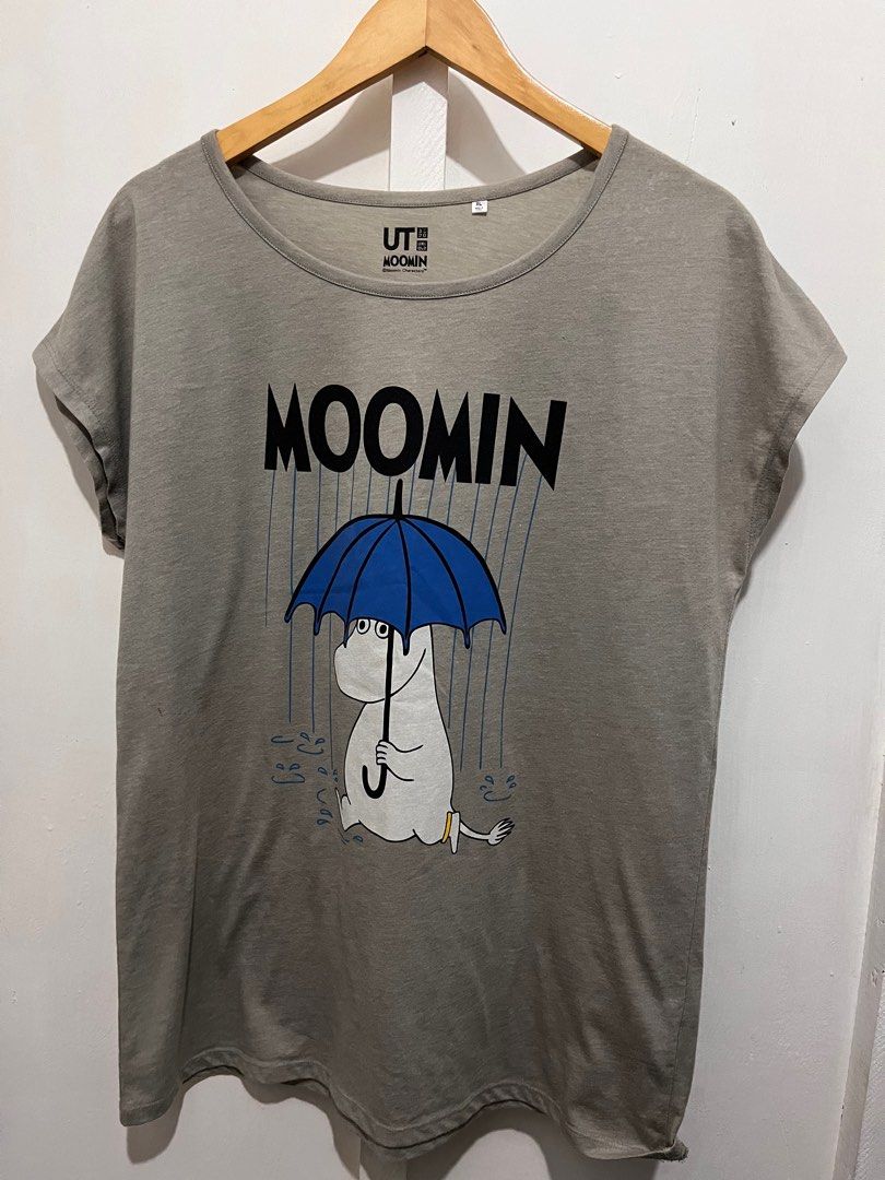 UT uniqlo (Moomin design), Women's Fashion, Tops, Shirts on Carousell