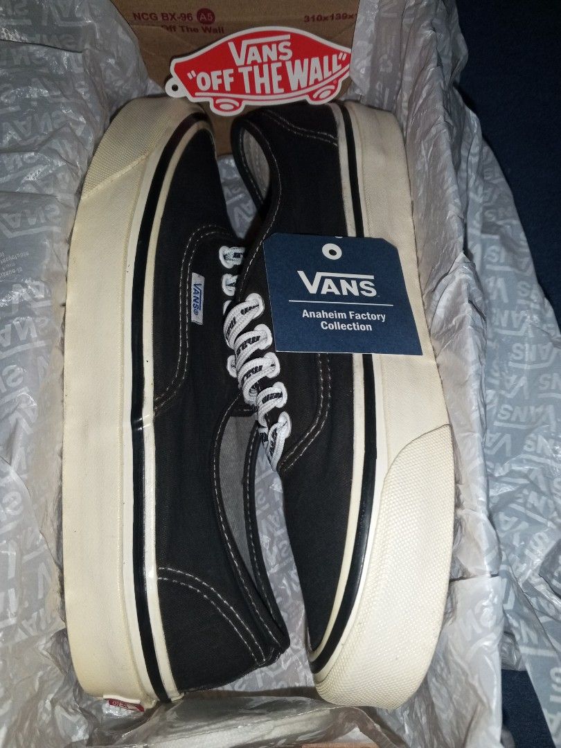 Vans Style 44Dx Anaheim Authentic Black And White, Men's Fashion ...